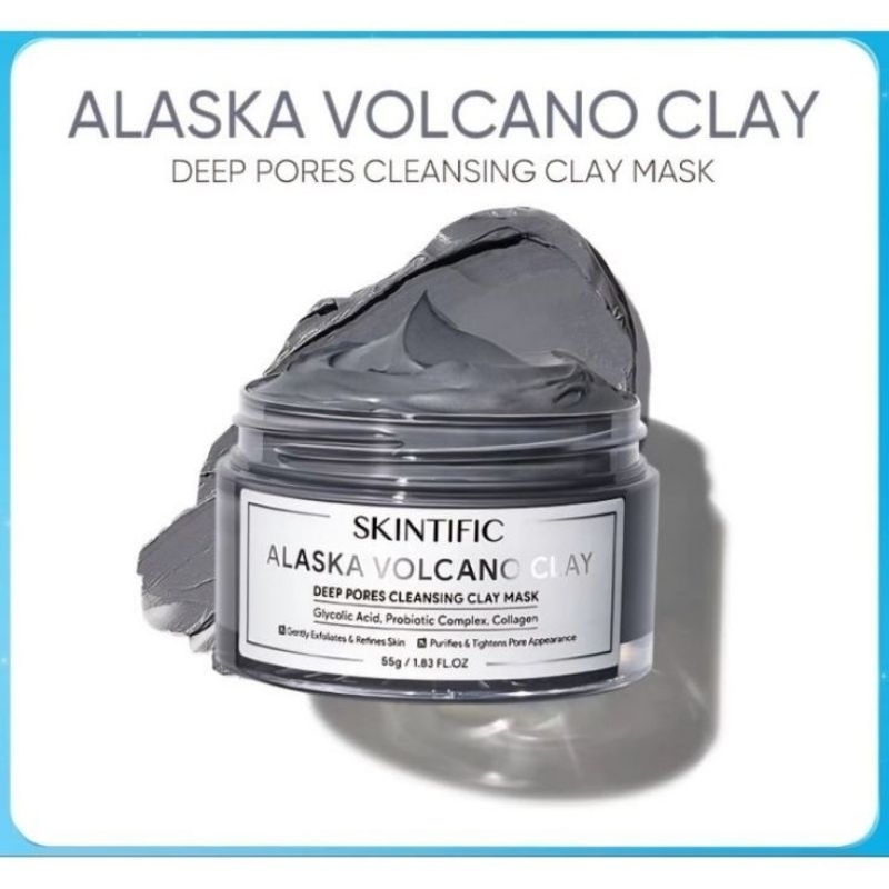 Jual Skintific Volcano Alaska Clay | Shopee Indonesia