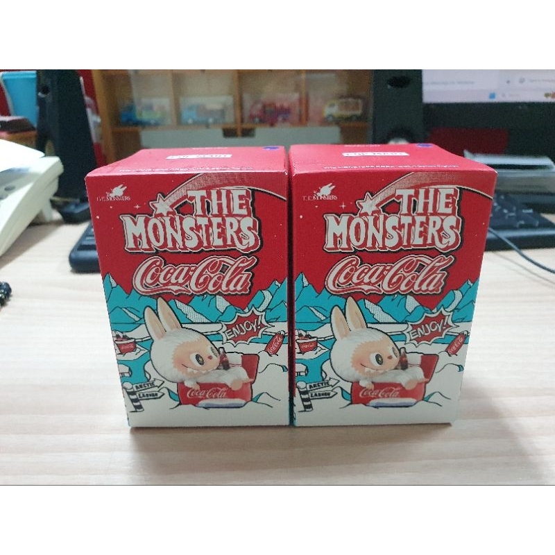 Jual pop mart labubu the monster coca cola edition blind box special ...