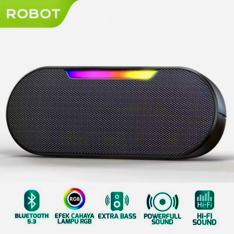 Jual ROBOT Speaker Bluetooth RGB Light Super Bass Wireless Speaker ...