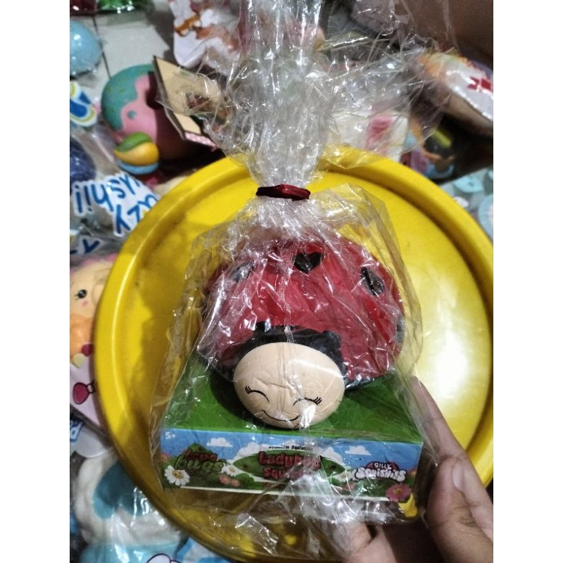 Jual silly squishies ladybug | Shopee Indonesia