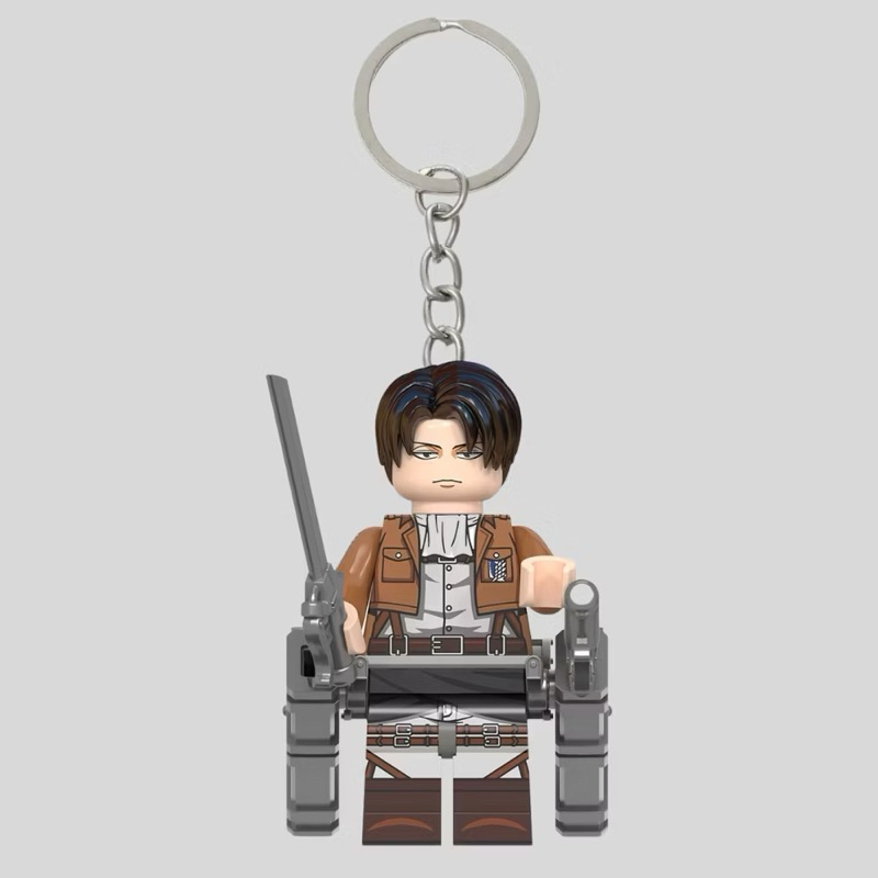 Jual Levi Ackerman LEGO Keychain | Gantungan Kunci LEGO Levi Ackerman ...