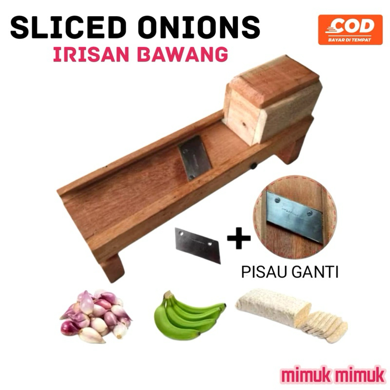 Jual ALAT PENGIRIS SERBAGUNA PENGIRIS BAWANG KRIPIK/pisang/UBI DLL ...