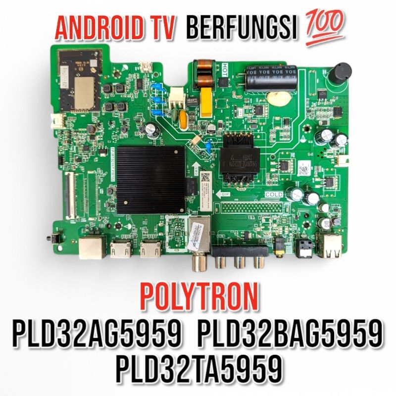 Jual MB MAINBOARD MESIN TV POLYTRON PLD32AG5959 - POLYTRON PLD32BAG5959 ...