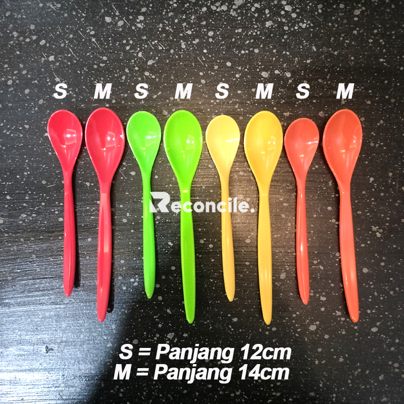 Jual Reconcile AM06 - 3PCS Sendok Garam Melamine Sendok Gula Pasir ...