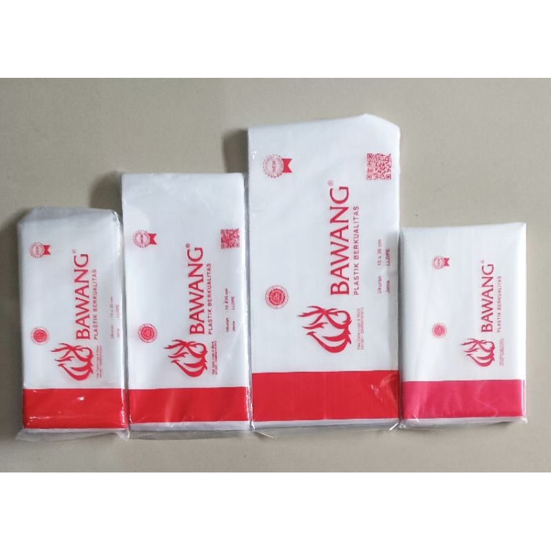 Jual PLASTIK PE CAP BAWANG TEBAL 03 UK. 10x20 (1/4 KG) 12x25 (1/2 KG) 15x30 (1 KG) 18x35 (2 KG ...