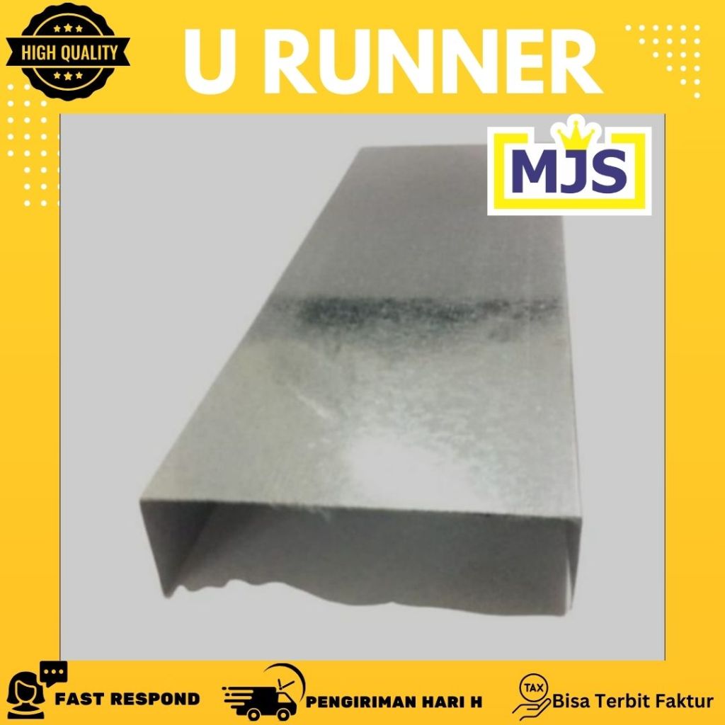 Jual U Runner ukuran 3 meter Besi Rangka Galvanis Baja Ringan | Shopee ...