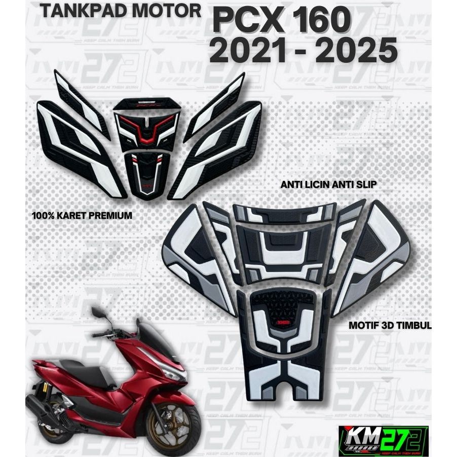 Jual KM272 Tankpad Motor Honda Pcx 160 OLD 2021-2024 | Deckpad Motor ...