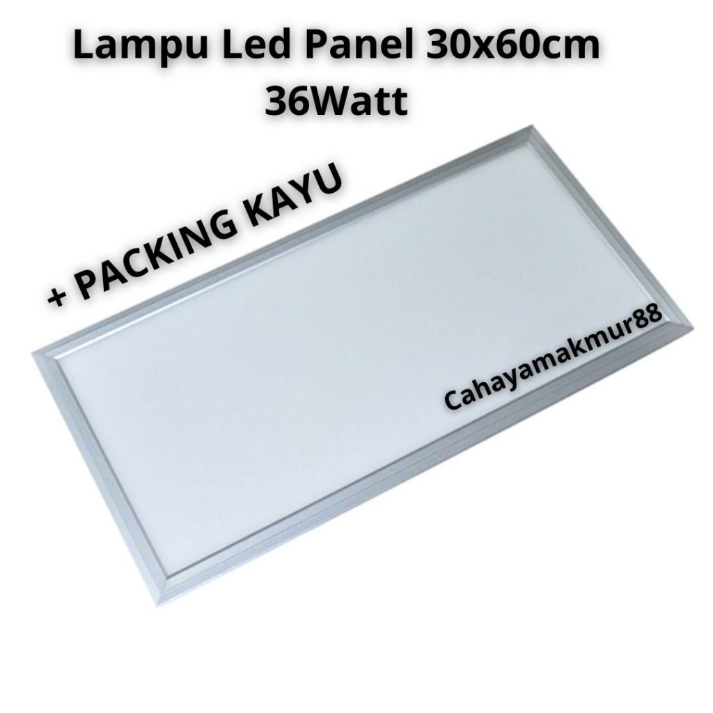 Jual Lampu LED Panel Light 30x60 cm bisa buat billiard butterfly Large ...