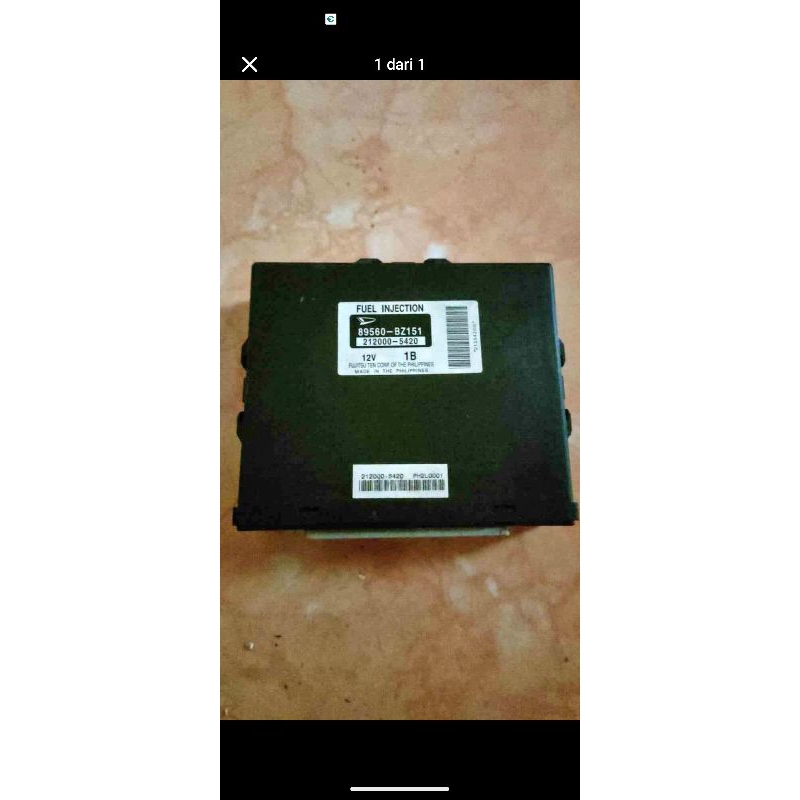 Jual Ecu komputer avanza full injeksi 2011-2015 Ori copotan | Shopee ...