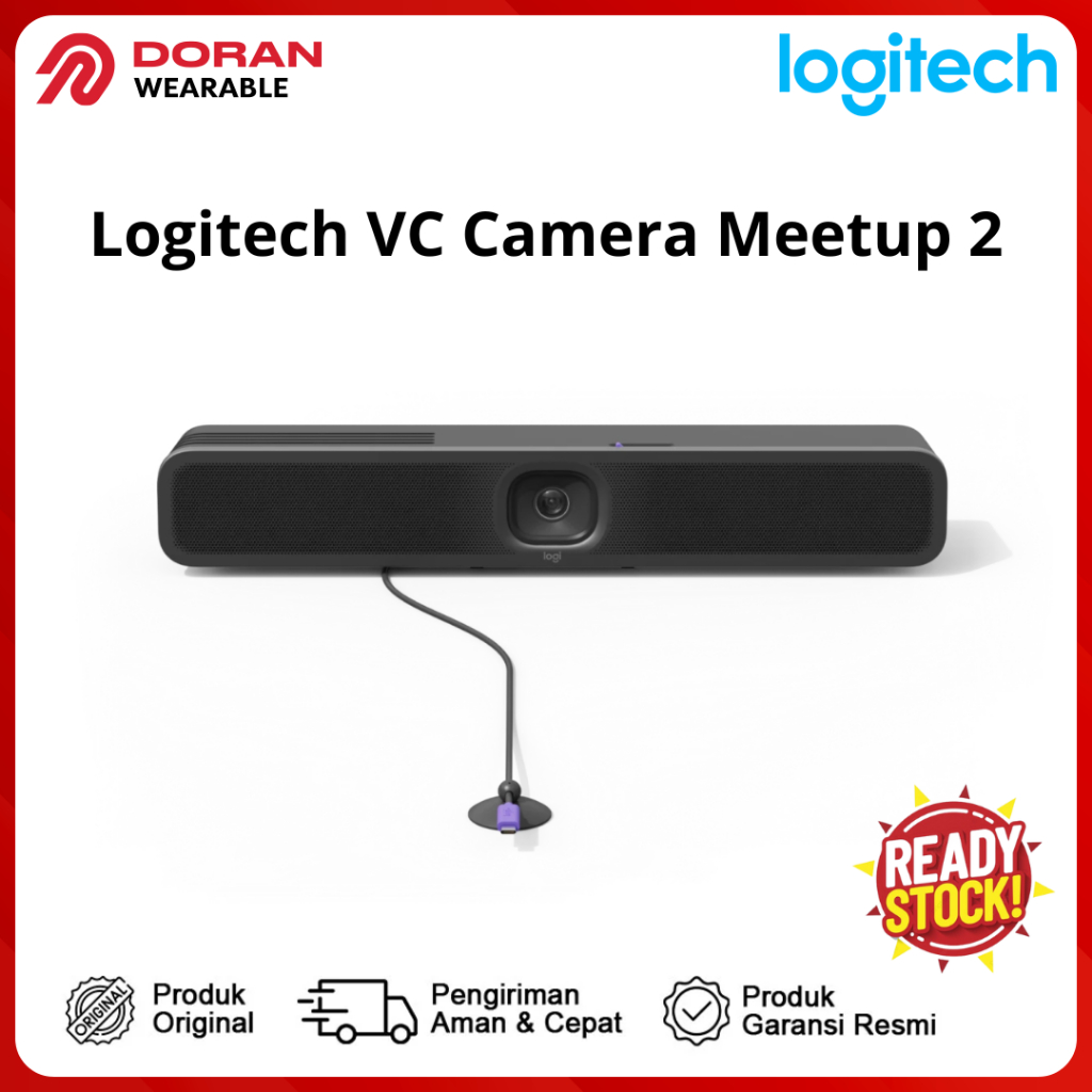 Jual Logitech MeetUp 2 Video Conference Camera - Garansi Resmi Logitech ...