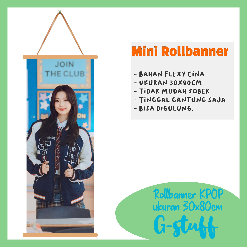Jual MINI ROLL BANNER RUKA BABY MONSTER BAMON | Shopee Indonesia