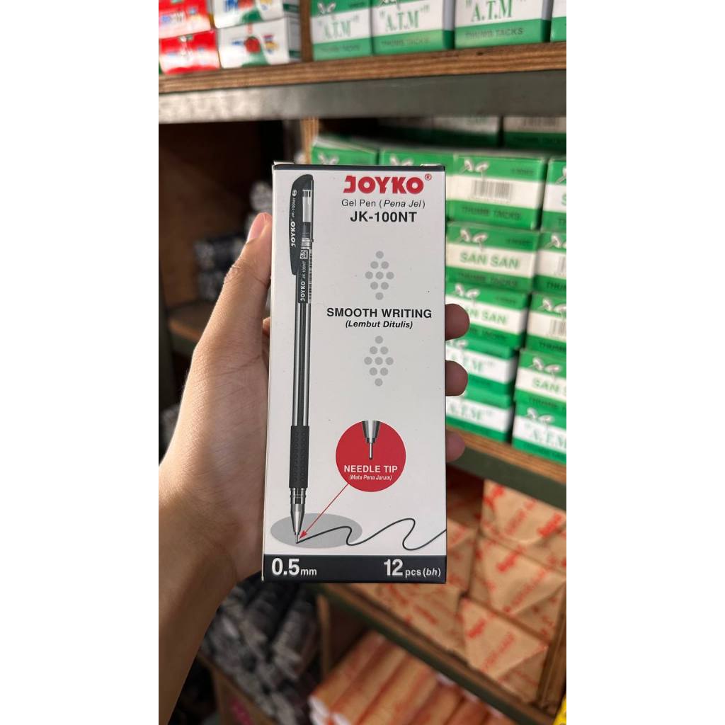 Jual Pulpen Joyko JK 100 NT 1 pack isi 12pcs | Shopee Indonesia