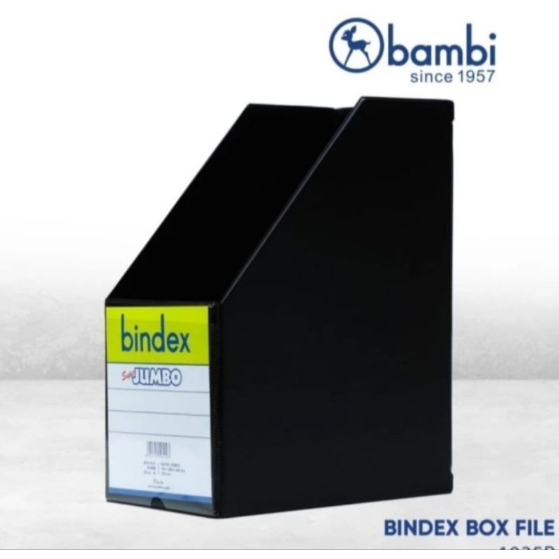 Jual Bindex Box File Jumbo 1034B Biru, Hitam - Hitam | Shopee Indonesia