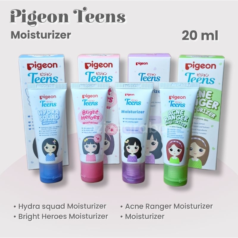 Jual PIGEON Teens Moisturizer Remaja Halal Netto 20 ml | Shopee Indonesia