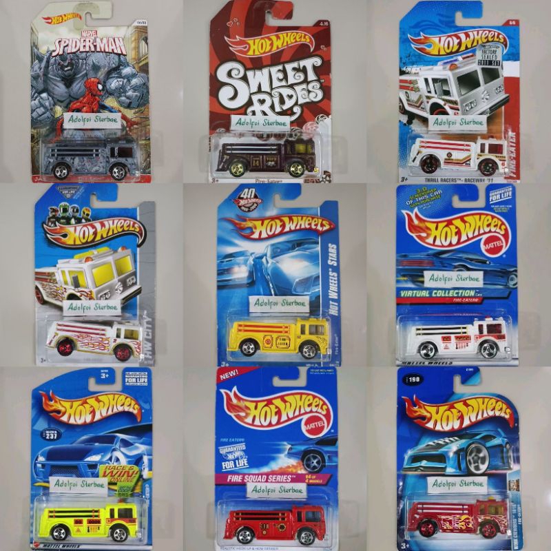 Jual hotwheels hot wheels fire eater sweet rides hw city engine fire ...