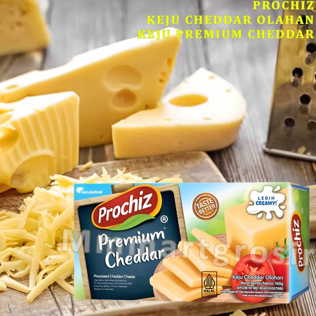 Jual Prochiz / Keju Cheddar Olahan / Processed Cheddar Cheese / 160gr ...