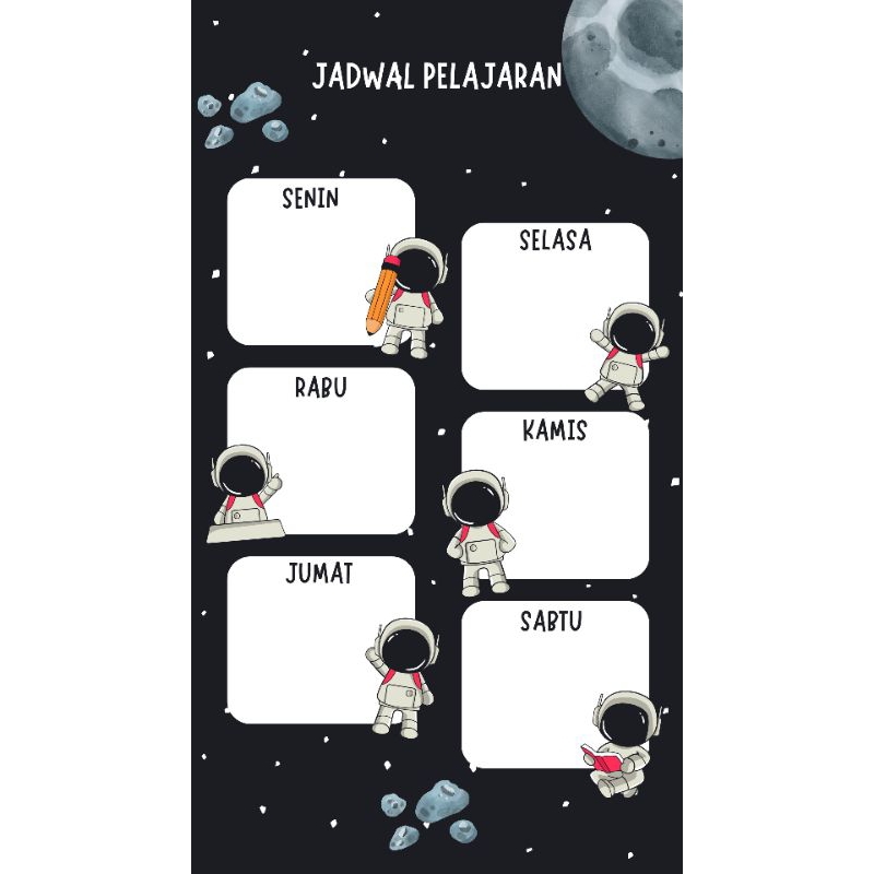 Jual mata pelajaran,tabel mata pelajaran,kertas jadwal pelajaran,kertas ...