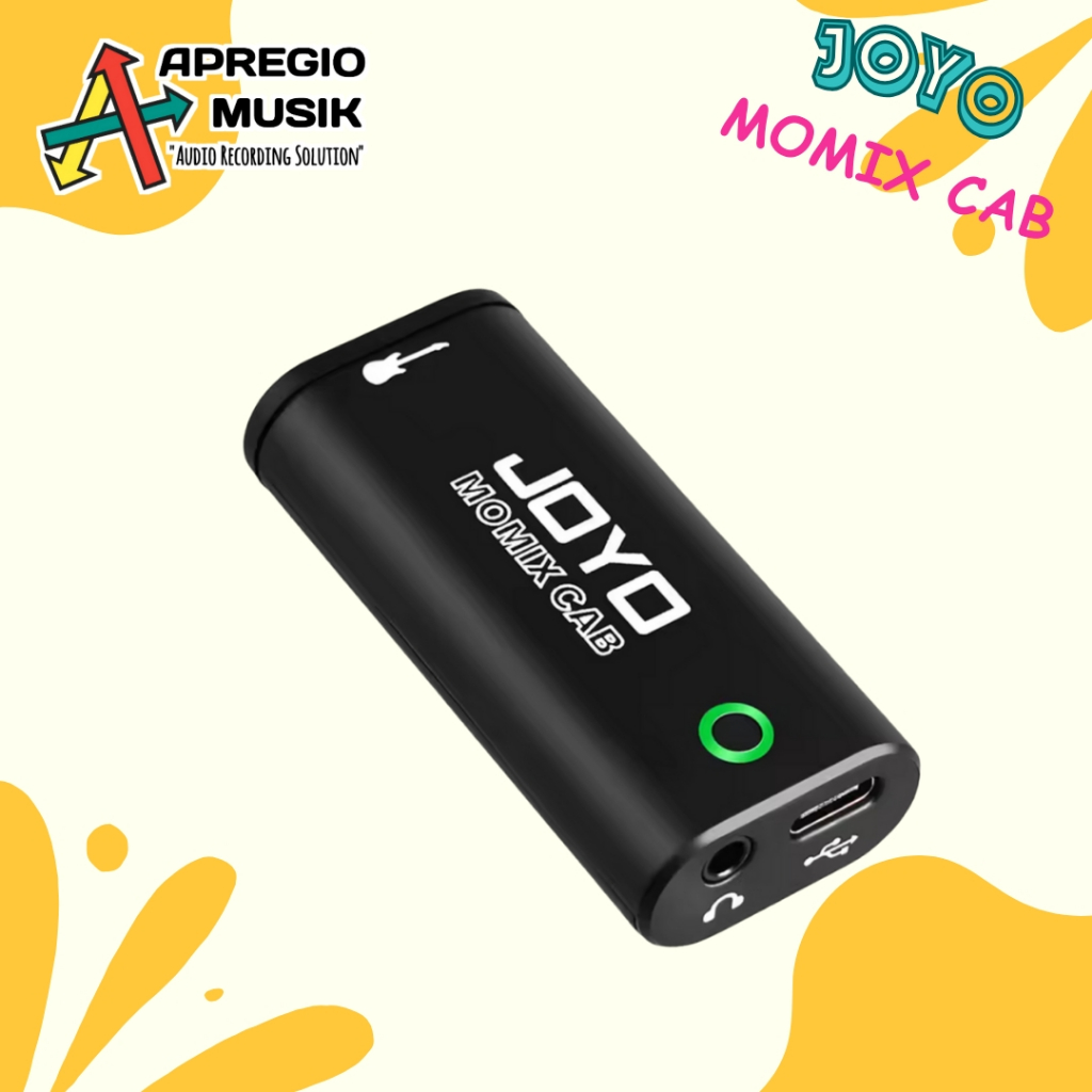 Jual JOYO MOMIX CAB MINI audio soundcard gitar bass ke HP handpone PC ...