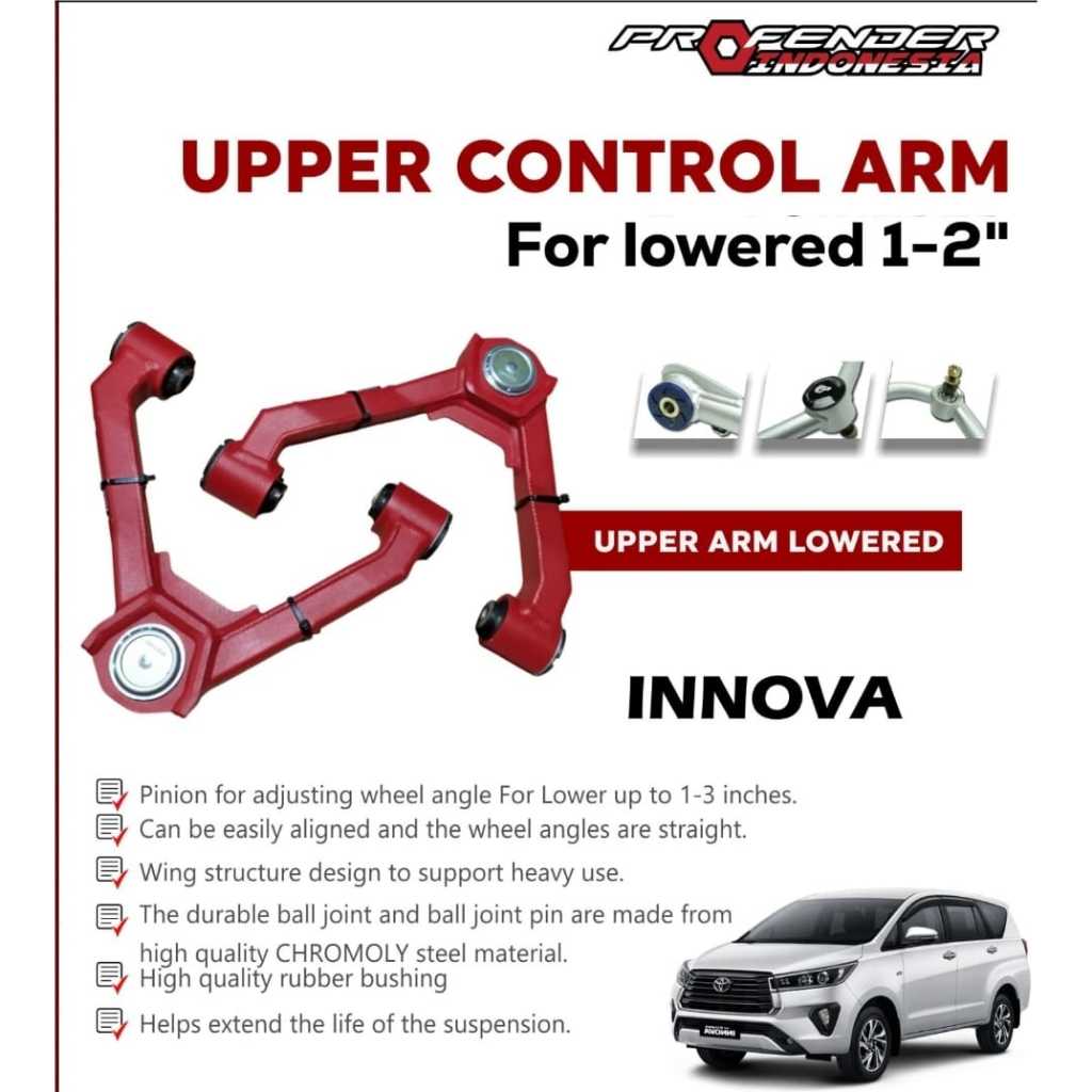 Jual Upper Arm Atas Merk Profender Thailand Toyota Innova / Reborn ...