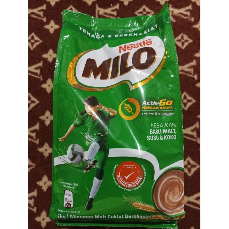 Jual milo original 1kg/900gr/sachet isi 14 | Shopee Indonesia