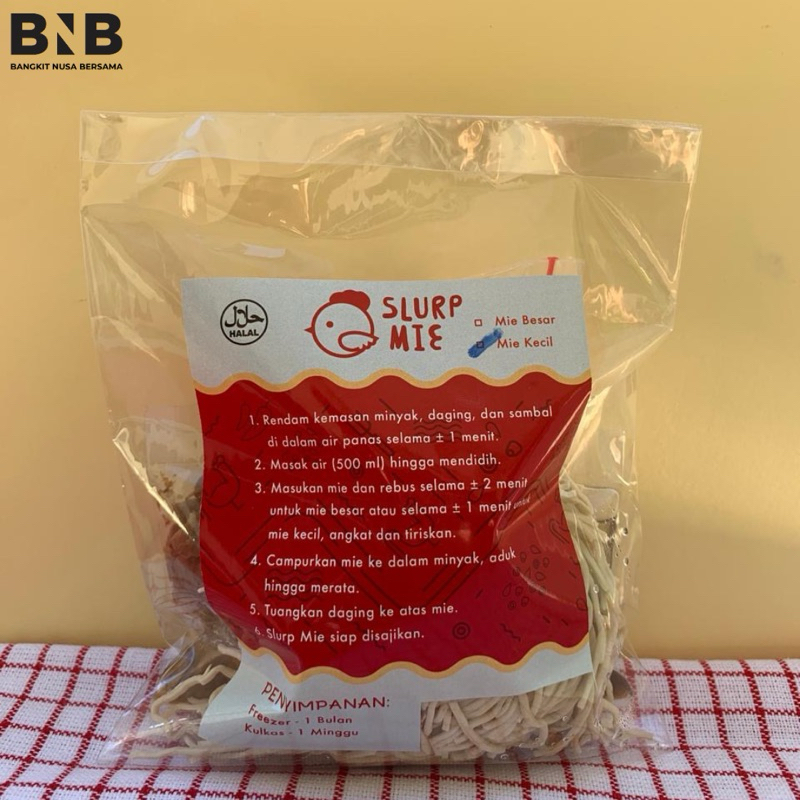 Jual Bakmi Ayam Frozen Slurp Mie Enak dan Praktis | Shopee Indonesia