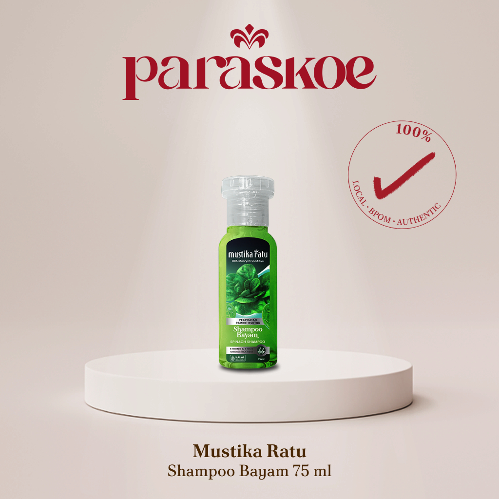 Jual Mustika Ratu - Shampoo Bayam 75 ml | Shopee Indonesia