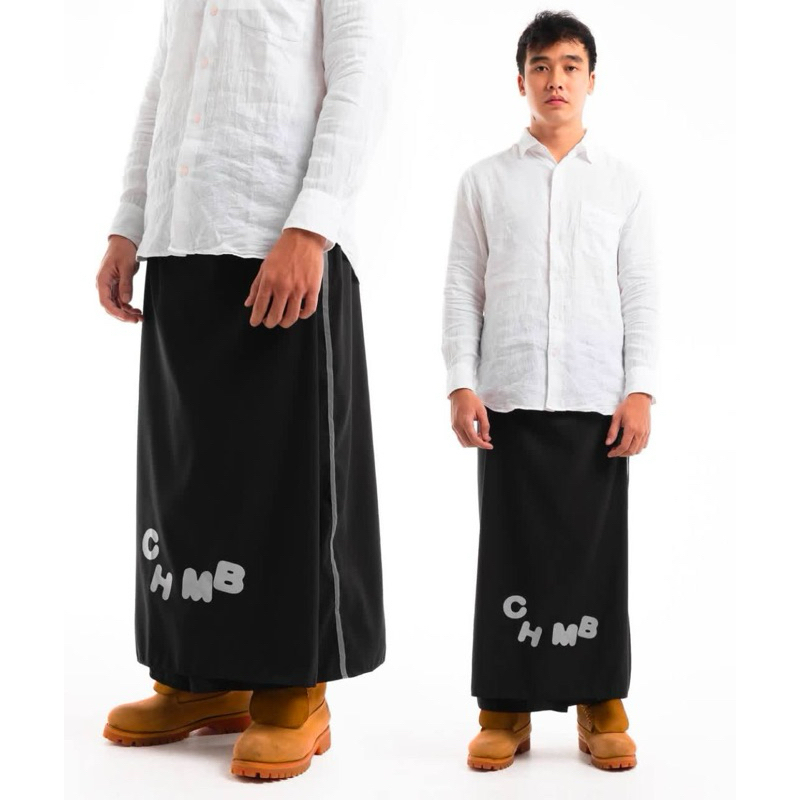 Jual [ORIGINAL] SARUNG CHMB / THOBE JUBAH CALLE BLACK & WHITE BRAND NEW ...