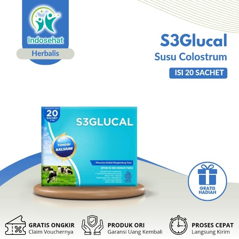 Jual S3Glucal - S3 Glucal Asli Original Minuman Bubuk / Susu Untuk ...