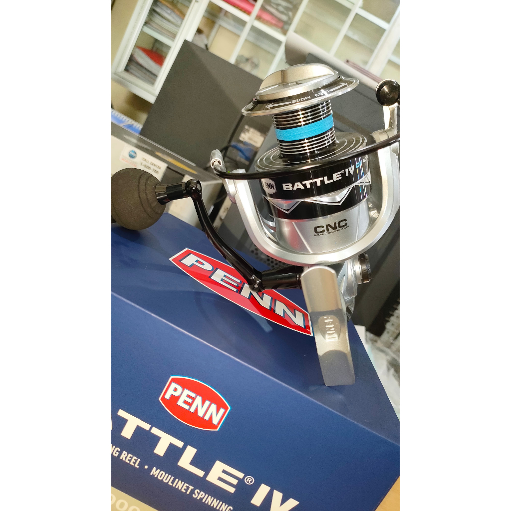 Jual REEL SPINNING PENN BATTLE IV 8000 DX SALTWATER REEL, FULL METAL ...