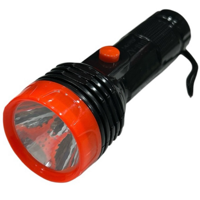 Jual Senter 10K isi ulang baterai terang camping pramuka Panjang 12 cm ...