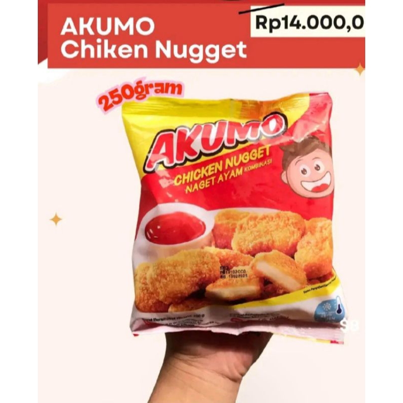 Jual akumo chicken nugget 250g | Shopee Indonesia