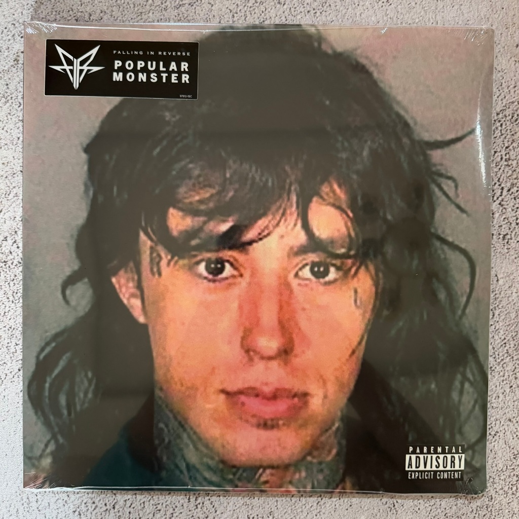 Jual Vinyl Piringan Hitam Falling In Reverse - Popular Monster | Shopee ...