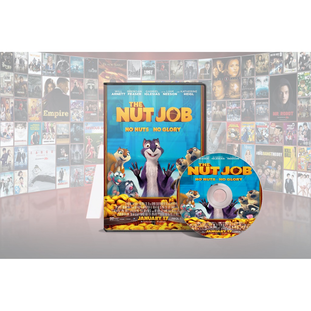 Jual DVD Film Animasi The Nut Job & The Nut Job 2 Nutty By Nature (2014 ...