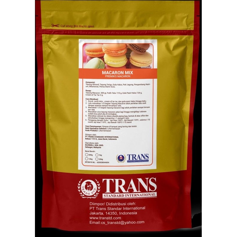 Jual TRANS MACARON MIX 1 KG | Shopee Indonesia