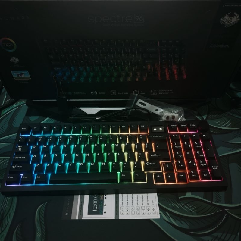 Jual TECWARE SPECTRE 96 Fullsize 3-Mode gasket mounted wireless gaming ...