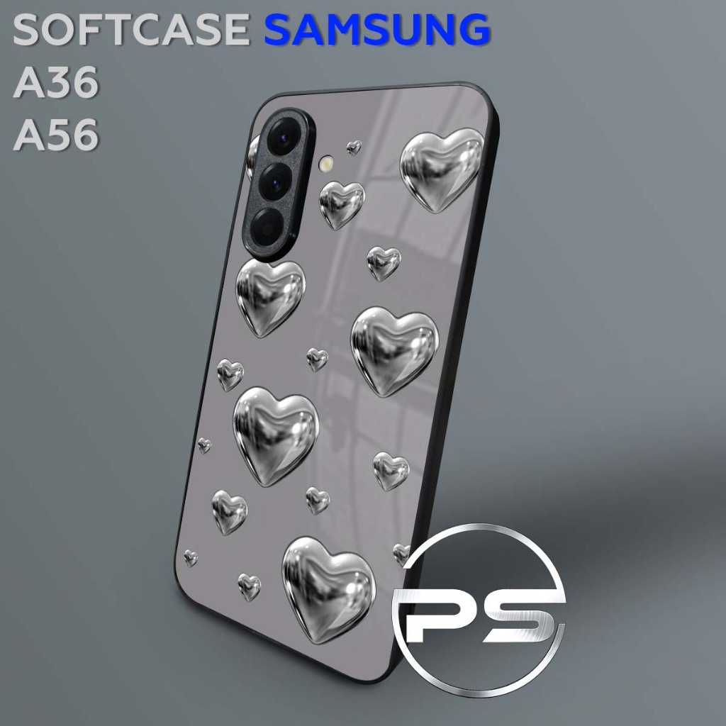 Jual PS44 Softcase Samsung A26 | A36 5G | A56 5G Case Kilau Glossy Kaca ...