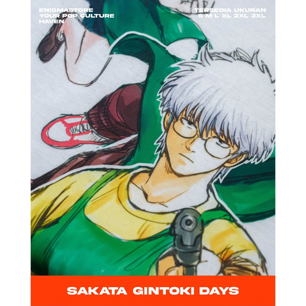 Jual KAOS SAKATA DAYS GINTAMA SAKAMOTO PARODY | Shopee Indonesia