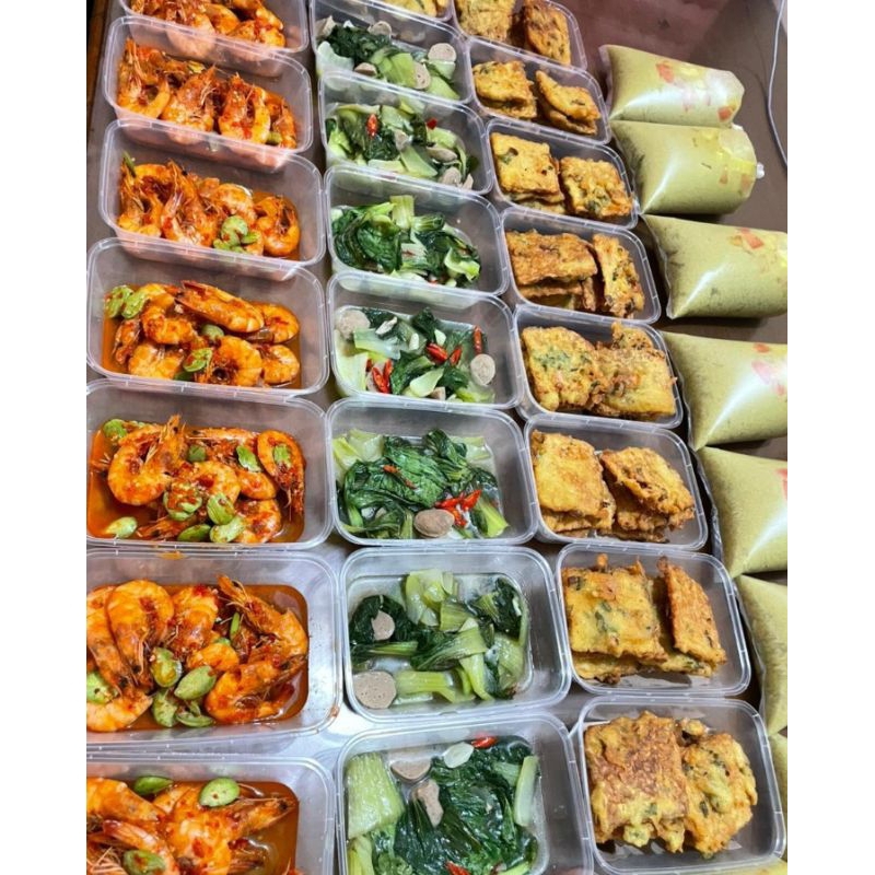 Jual Catering Catering Mingguan/Catering Bulanan 4 Menu (2 Lauk dan 2 ...