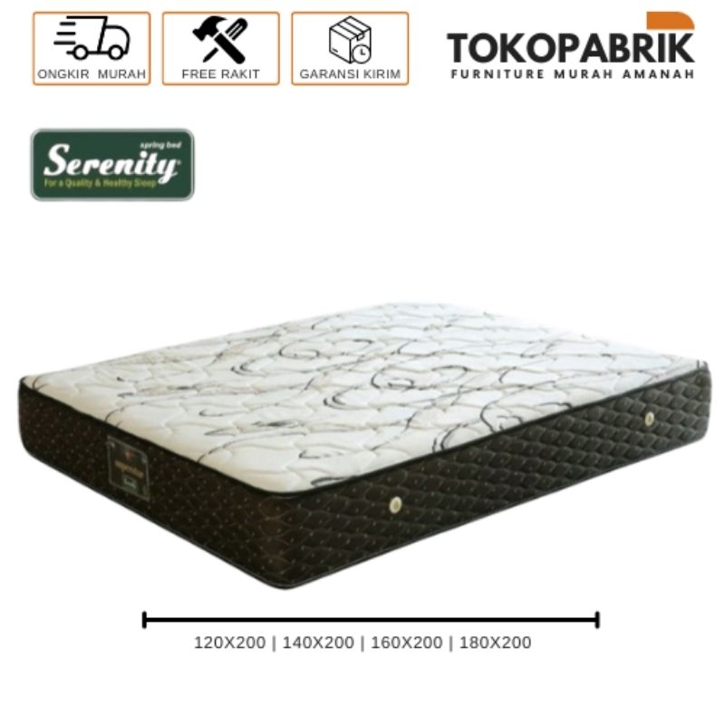 Jual Springbed Serenity T26 Cm Kasur Springbed Serenity Superstar