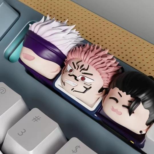 Jual Jujutsu Kaisen Gojo Satoru Geto Suguru Mechanical keyboard keycaps ...