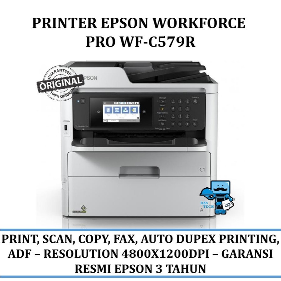 Jual Printer Epson WorkForce Pro WF-C579R All-in-One | Shopee Indonesia