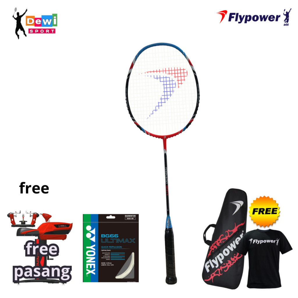 Jual Raket Badminton Flypower TORNADO 900N | Shopee Indonesia