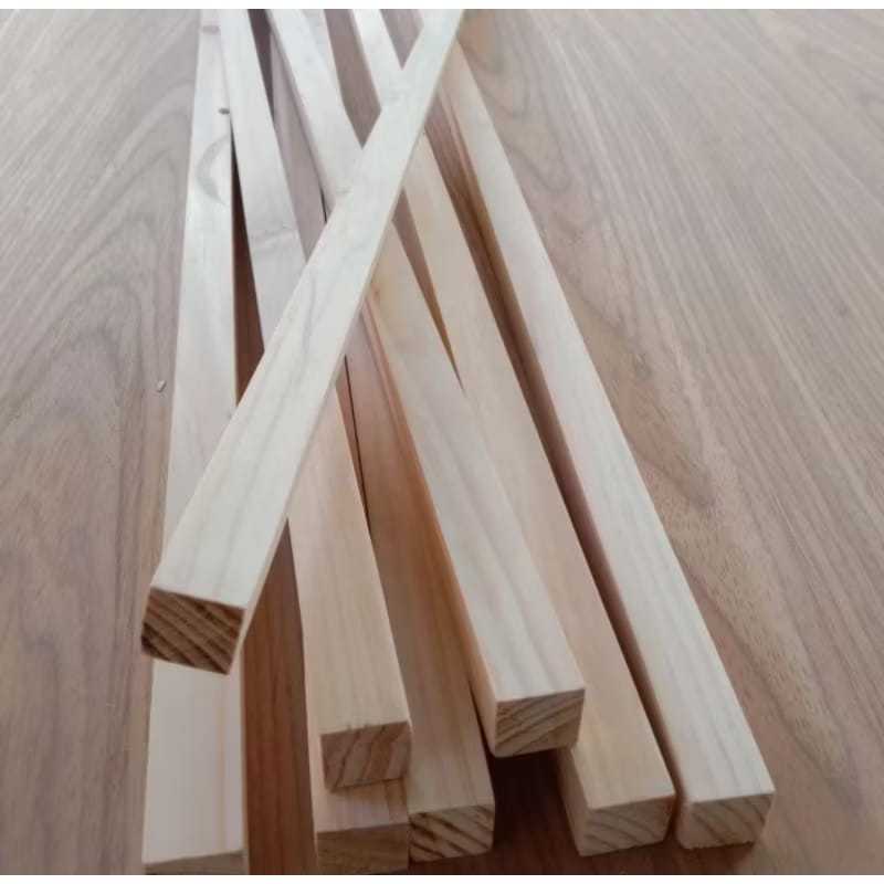 Jual list reng kayu sudah diserut halus 2x3 cm isi 10 batang panjang 1 ...