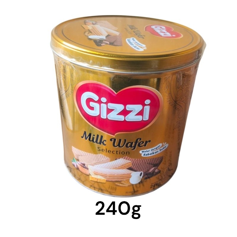 Jual gizzi wafer kemasan kaleng 240g | Shopee Indonesia