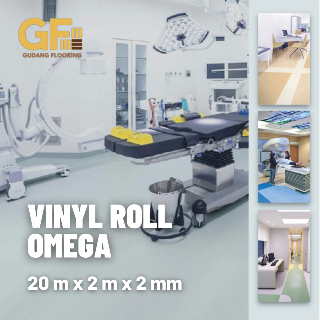 Jual Produk Lantai Vinyl Roll Omega Berkualitas Tebal 2 mm / New Motif ...
