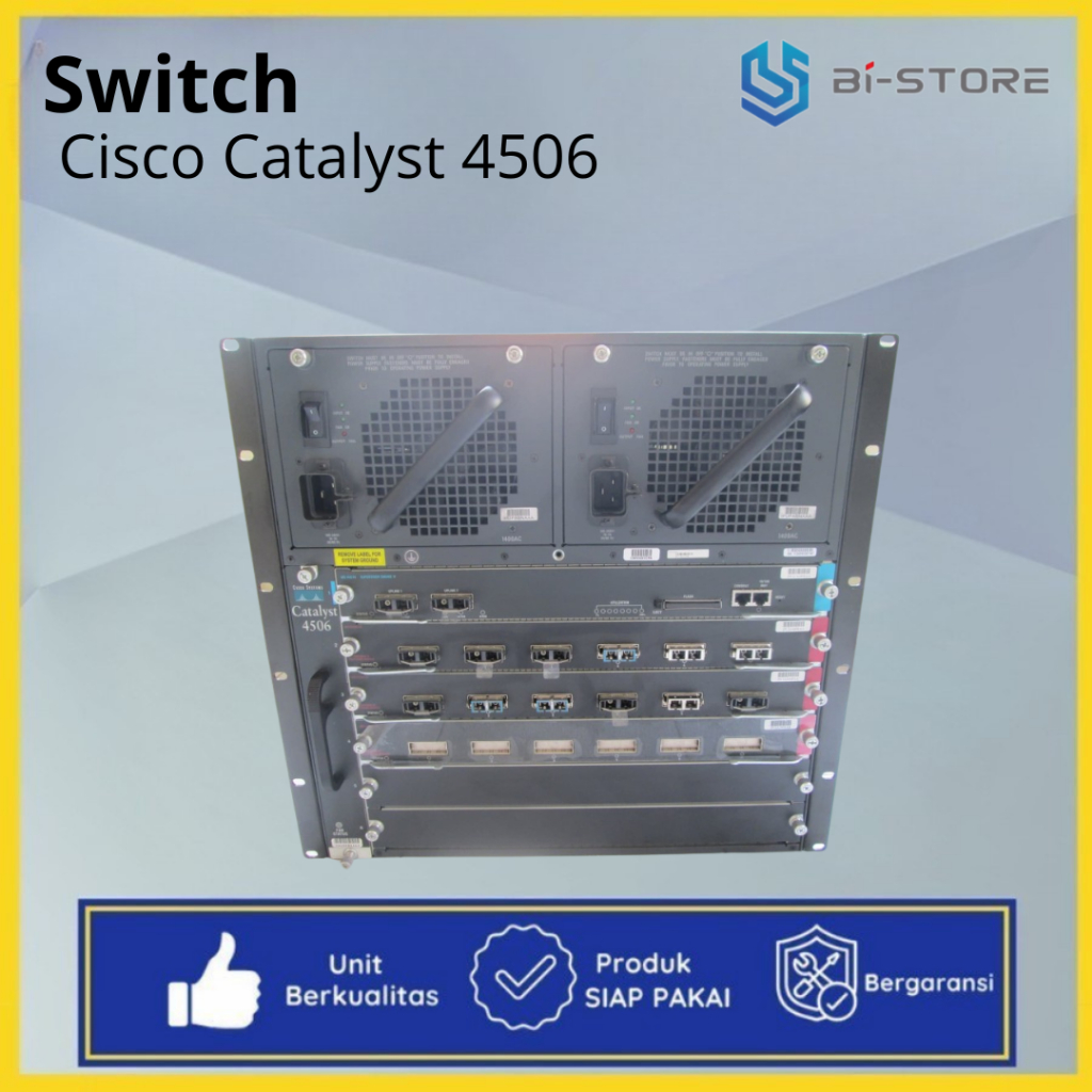 Jual Cisco Catalyst 4506 Switch Chassis WS-C4506 | Shopee Indonesia