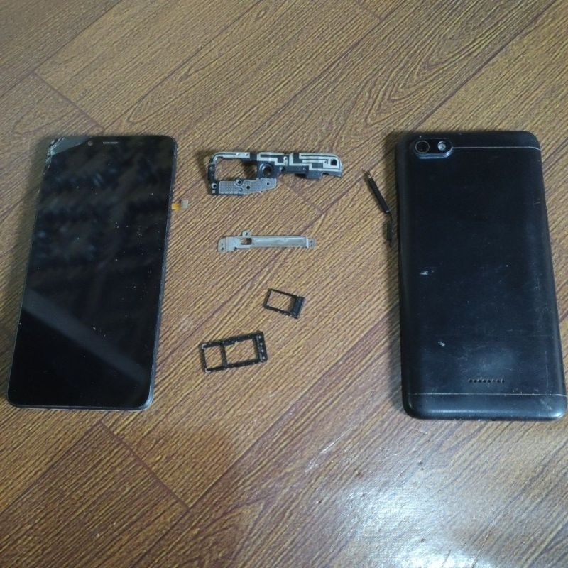 Jual lcd redmi 6a set (tinggal naik mesin dan batre) orian minus tc ...