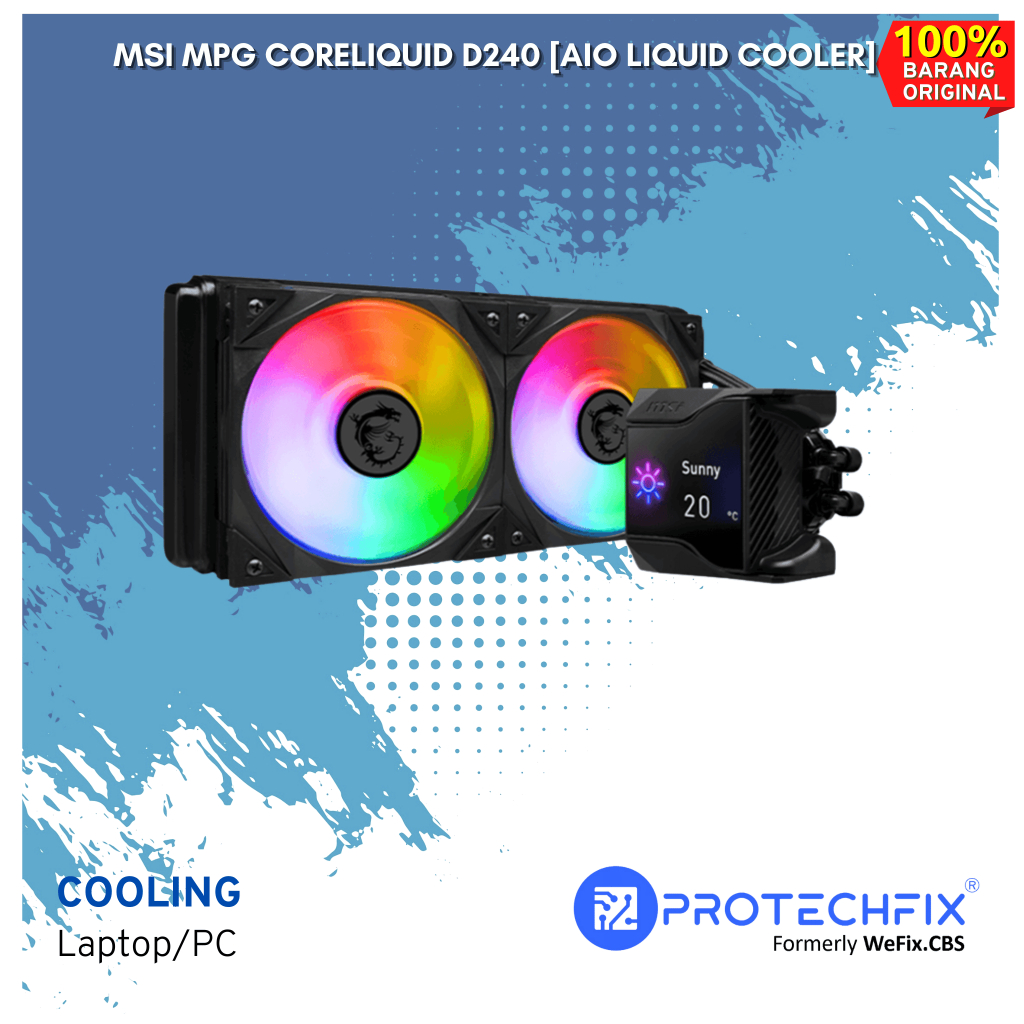 Jual MSI MPG CORELIQUID D240 [AiO Liquid Cooler] | Shopee Indonesia