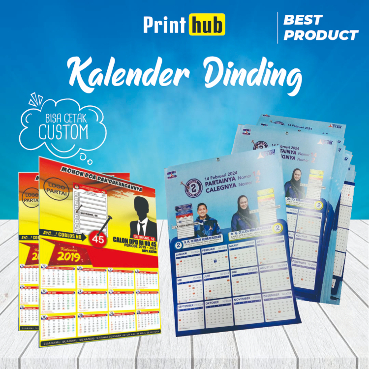Jual kalender partai / Kalender dinding | Shopee Indonesia