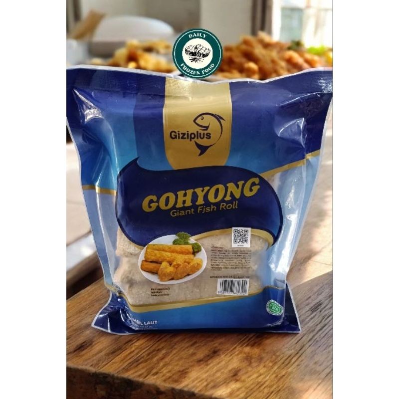 Jual Gizi Plus Gohyong 500gr / Giant Fishroll / Gohyong / Fish Roll ...